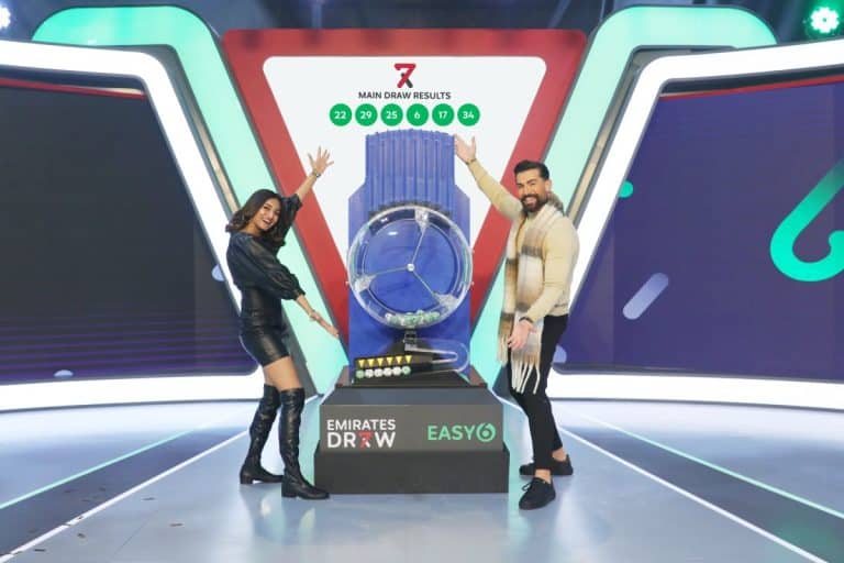 Emirates Draw EASY6 celebrates its second AED 15 Million Grand Prize ...