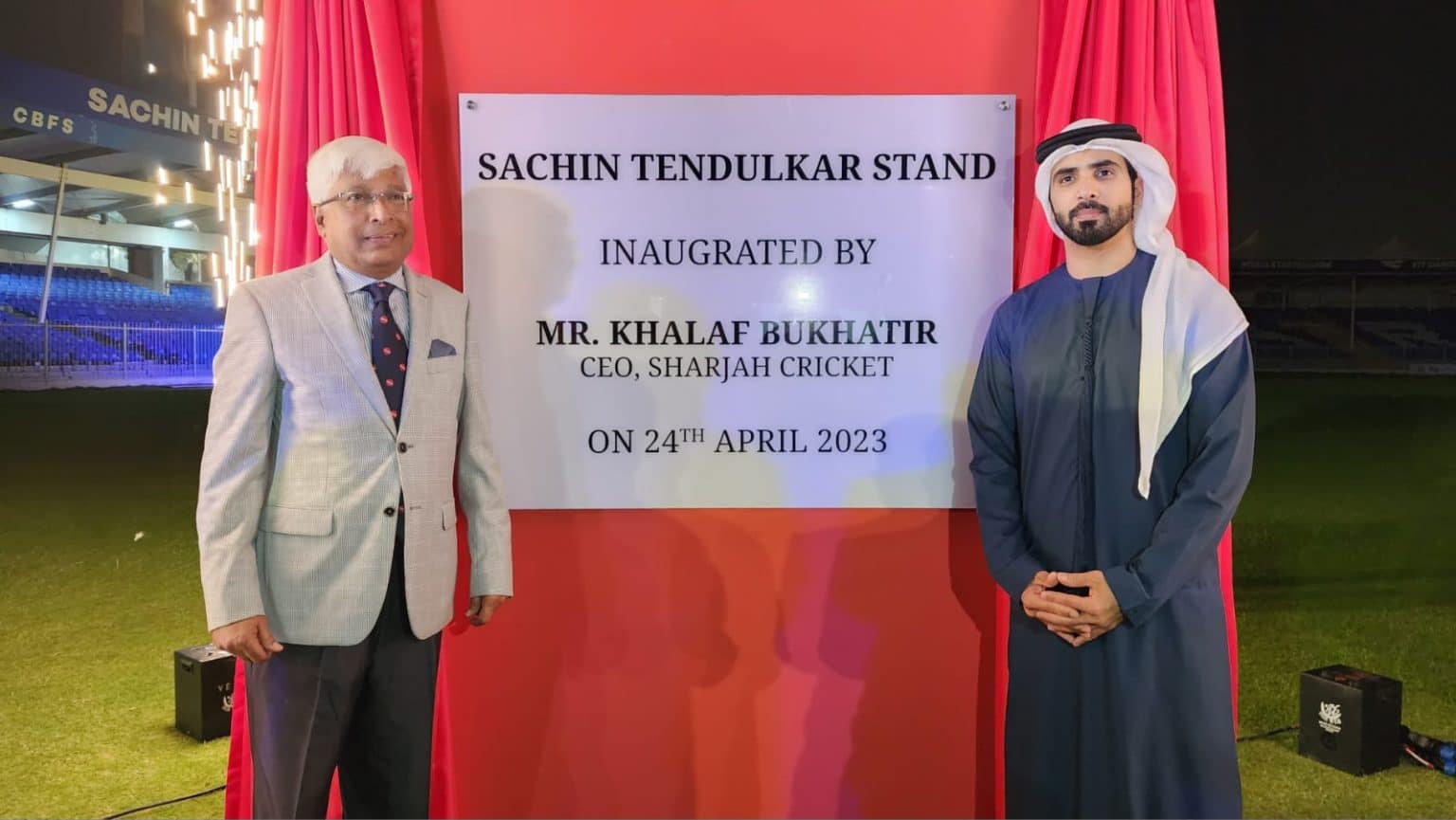 Sharjah's Birthday Gift to Sachin Tendulkar, Sharjah Cricket Stadium to name Stand after him
