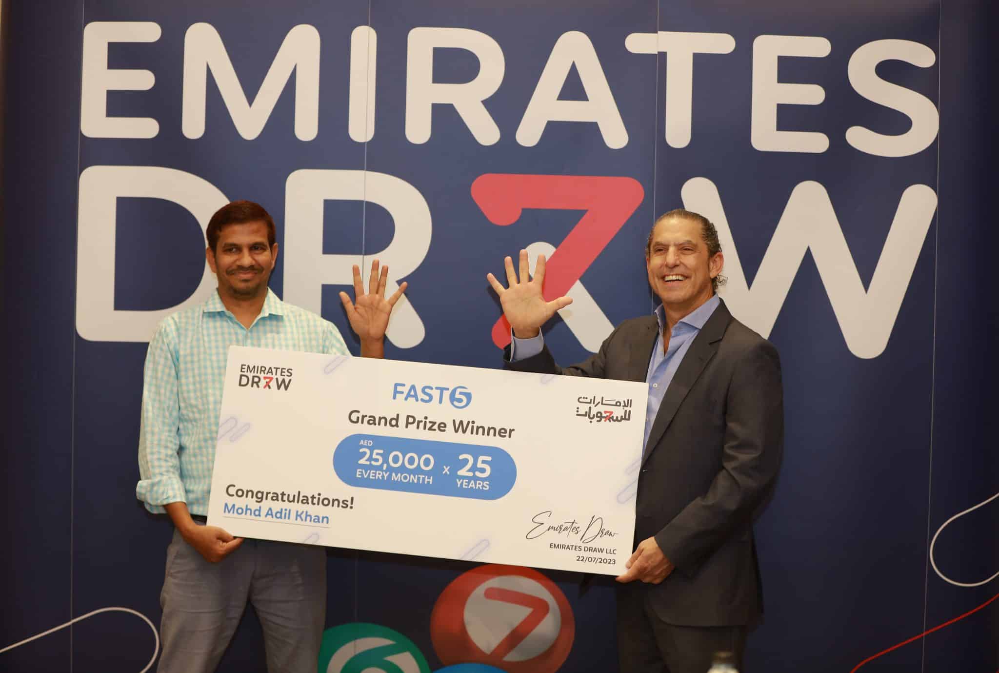 Indian Expat Wins Grand Prize with Emirates Draw FAST5