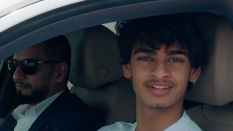 Young Indian star in UAE takes driving lessons in Porsche
