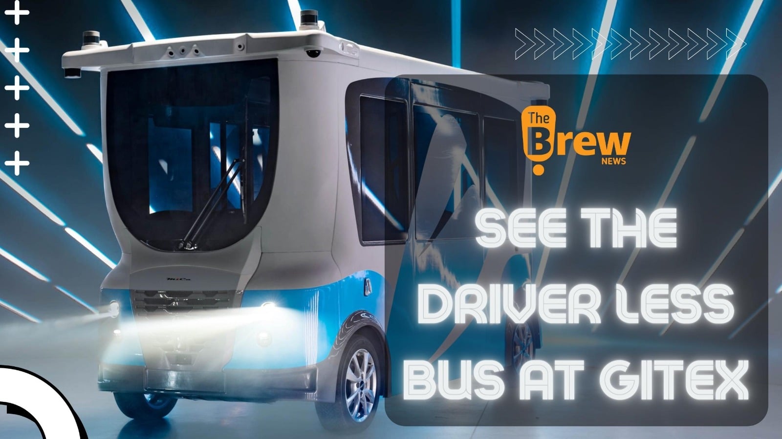 Self-drive Bus @ GITEX Global: Know here how it works