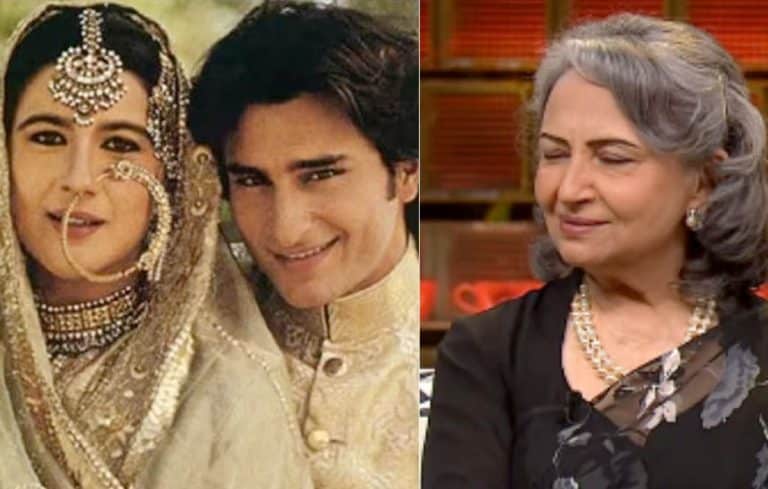 Saif Ali Khan wed Amrita Singh secretly; Sharmila Tagore teared up
