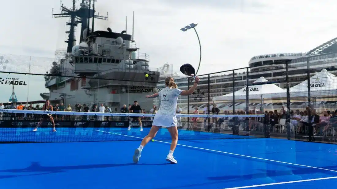 Premier Padel on Aircraft Carrier: Padel's New Frontier