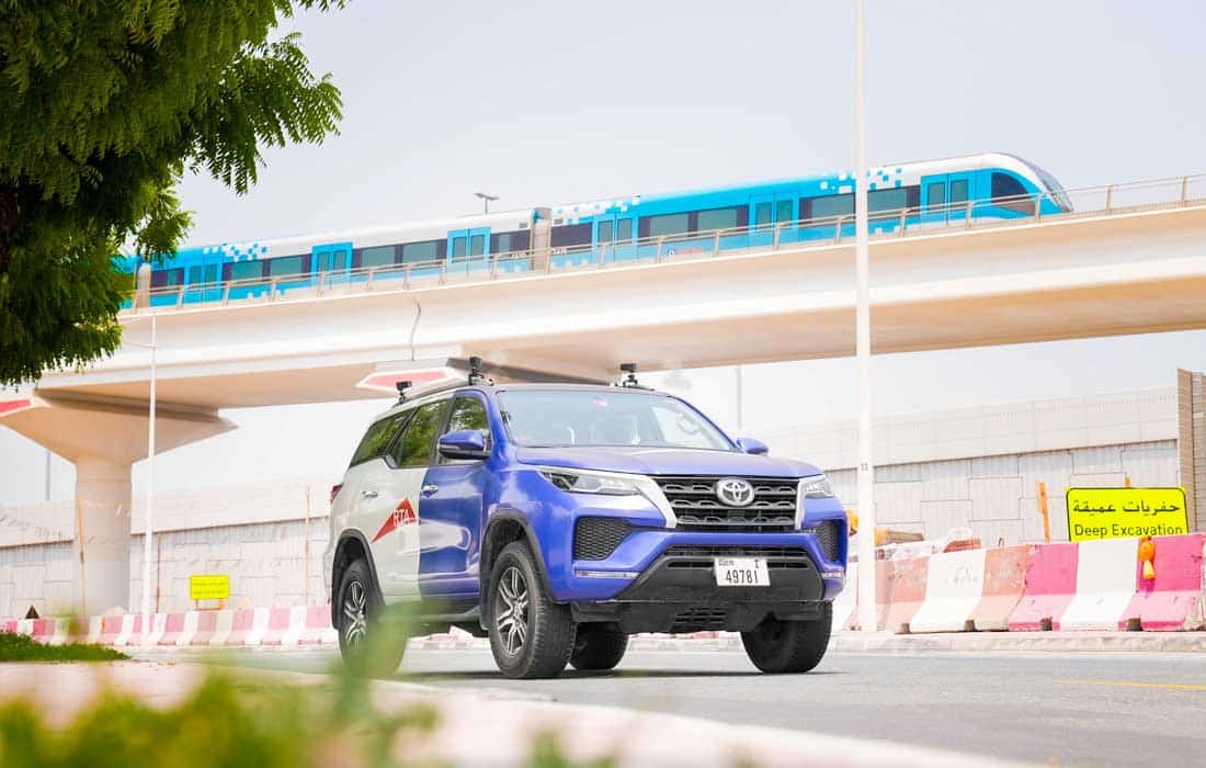 RTA tests smart inspection vehicle for rail right-of-way areas
