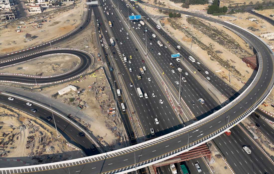 Two major bridges for Sheikh Mohammed bin Zayed Road traffic