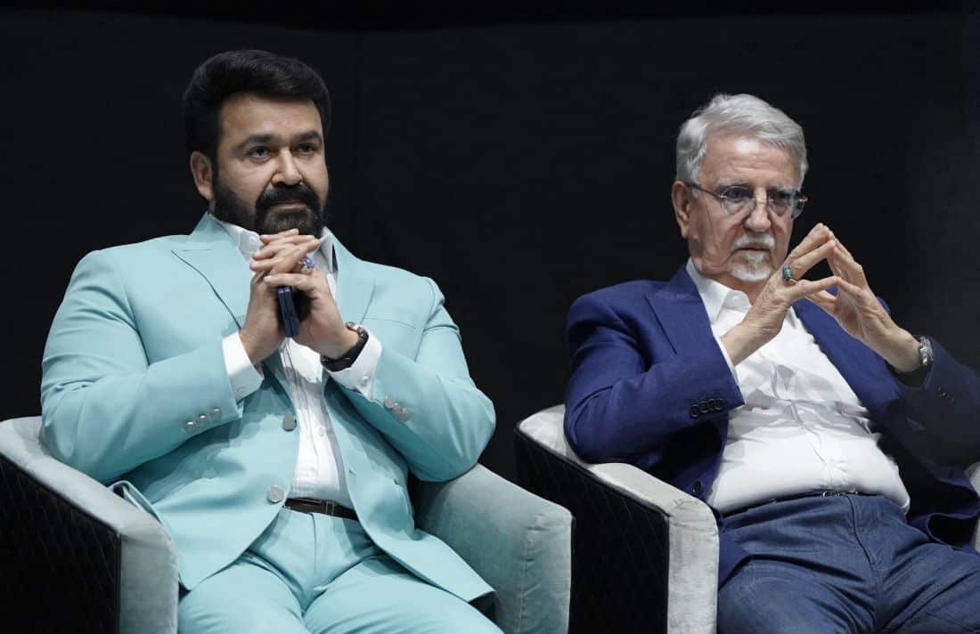 Mohanlal unveils a song from his directorial debut, 'Barroz'