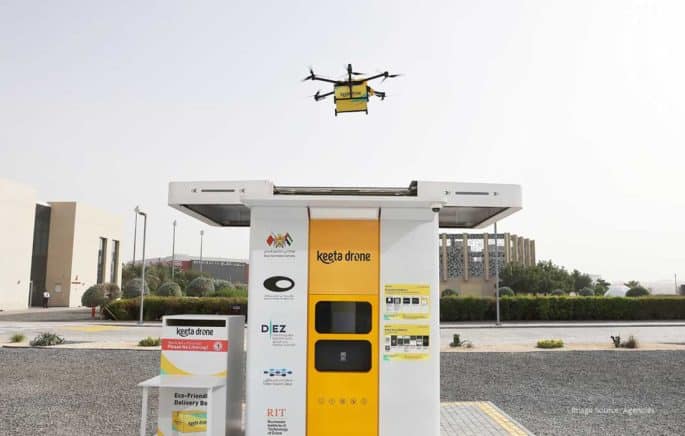 Dubai unveils first drone delivery system in Middle East
