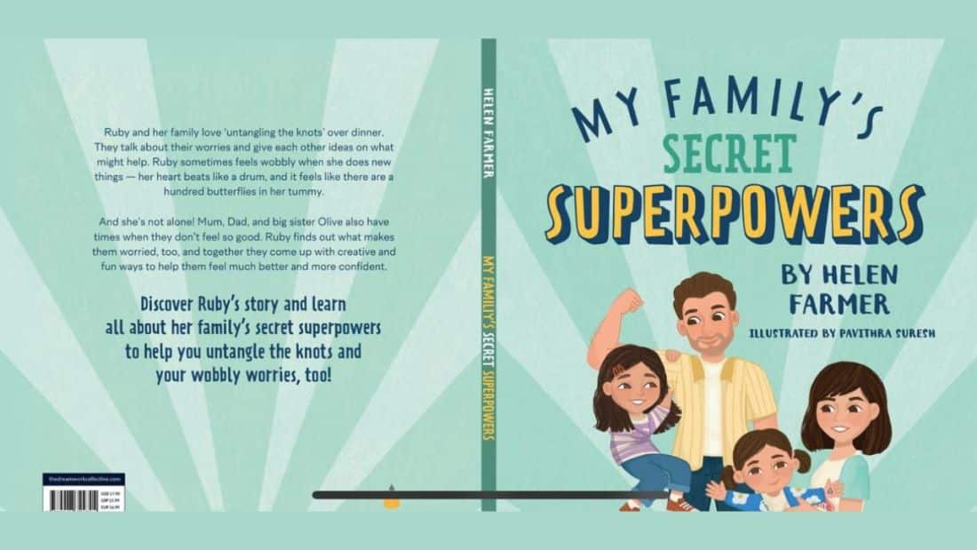 New kids' book unveils secret superpowers to tackle daily anxieties