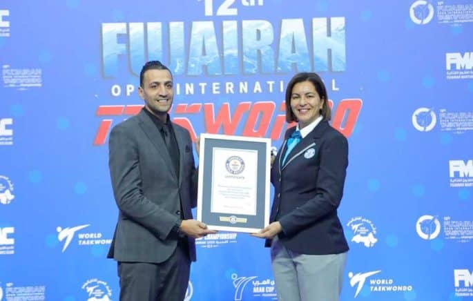 Fujairah Taekwondo Championship sets Guinness World Record