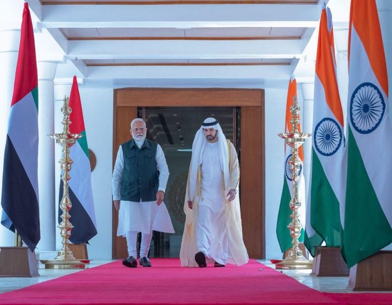 Sheikh Hamdan Begins Official India Visit to India