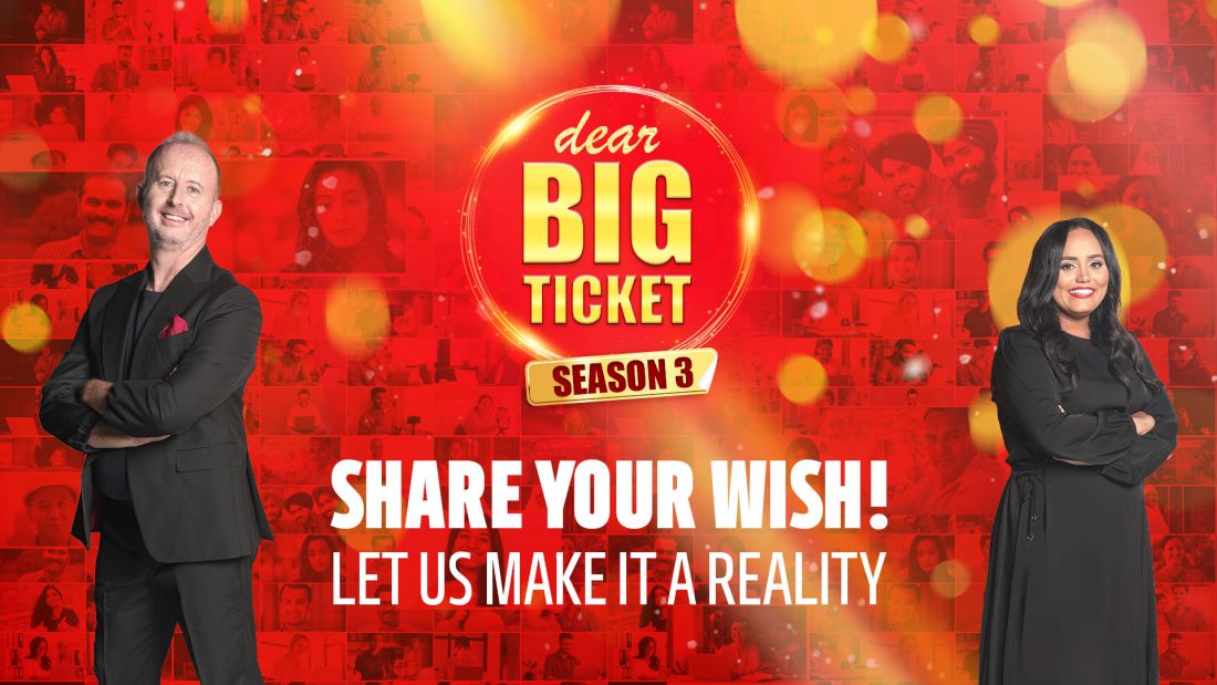 Dear Big Ticket Series 3 Returns with Free Wish Campaign in UAE