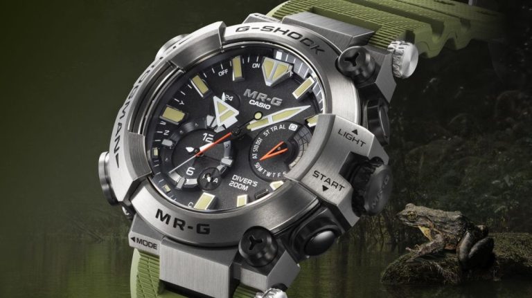Casio Launches MR-G FROGMAN Watch Inspired by Goliath Frog