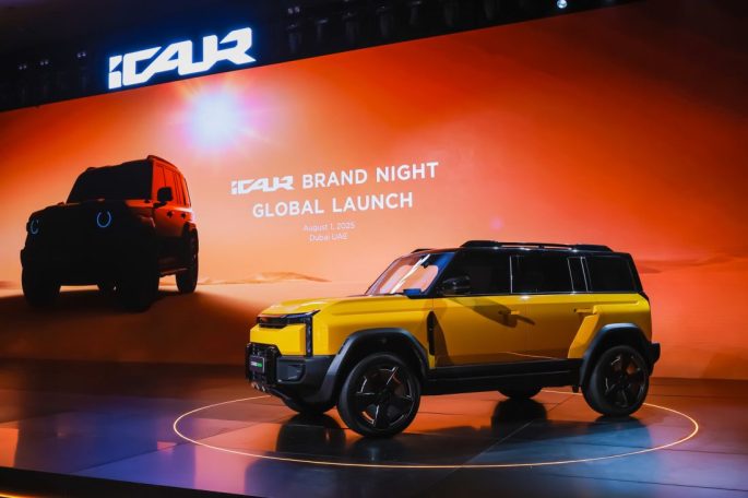 iCAUR Brand Dubai Launch Unveils V27 & 03T SUVs
