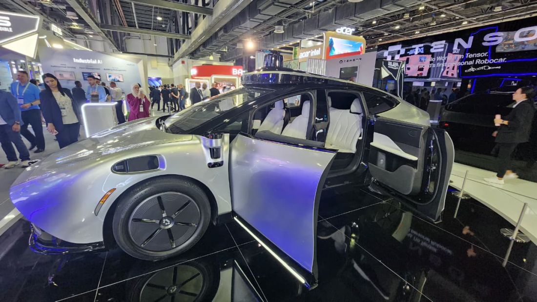 Tensor Robocar GITEX 2025 debut in Dubai