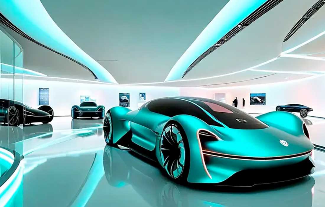 Evolve Future Mobility Show unveils autonomous F1 car