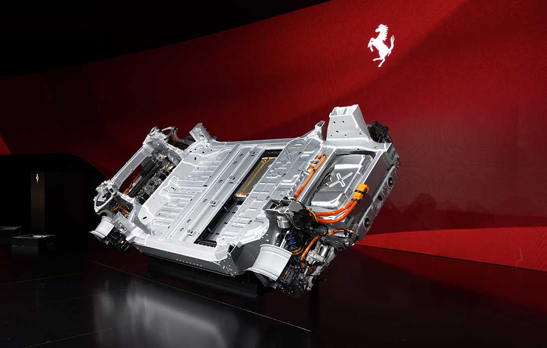 Ferrari electric supercar Elettrica unveiled