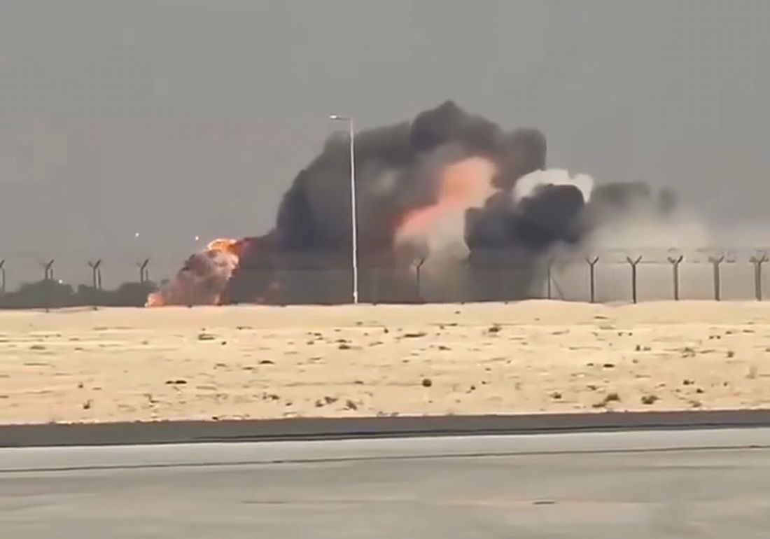 Tejas fighter crash Dubai kills IAF pilot
