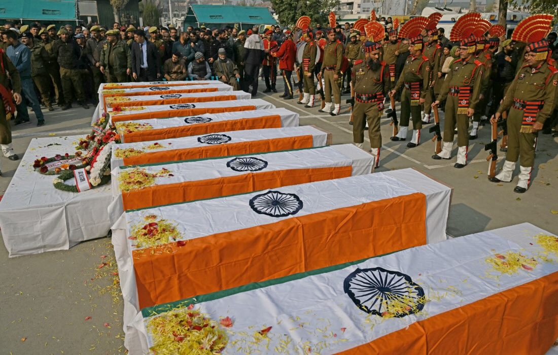 Nine killed in Kashmir police station blast