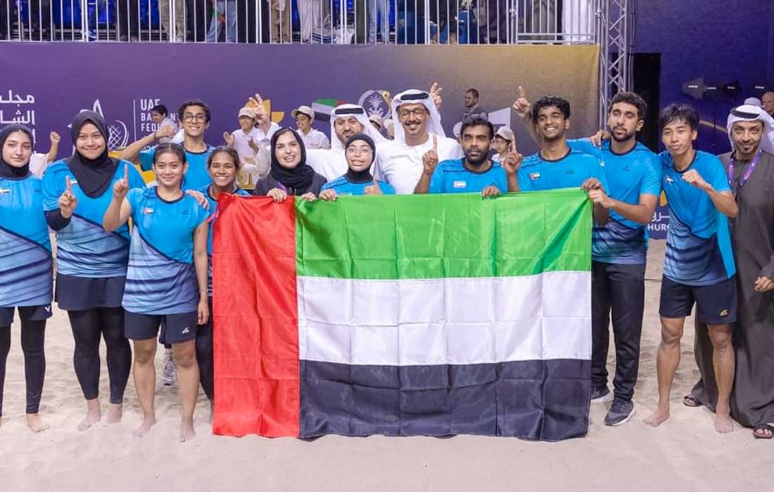 UAE Badminton World Cup win over China