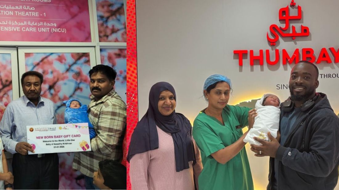 Thumbay hospitals welcome New Year newborns