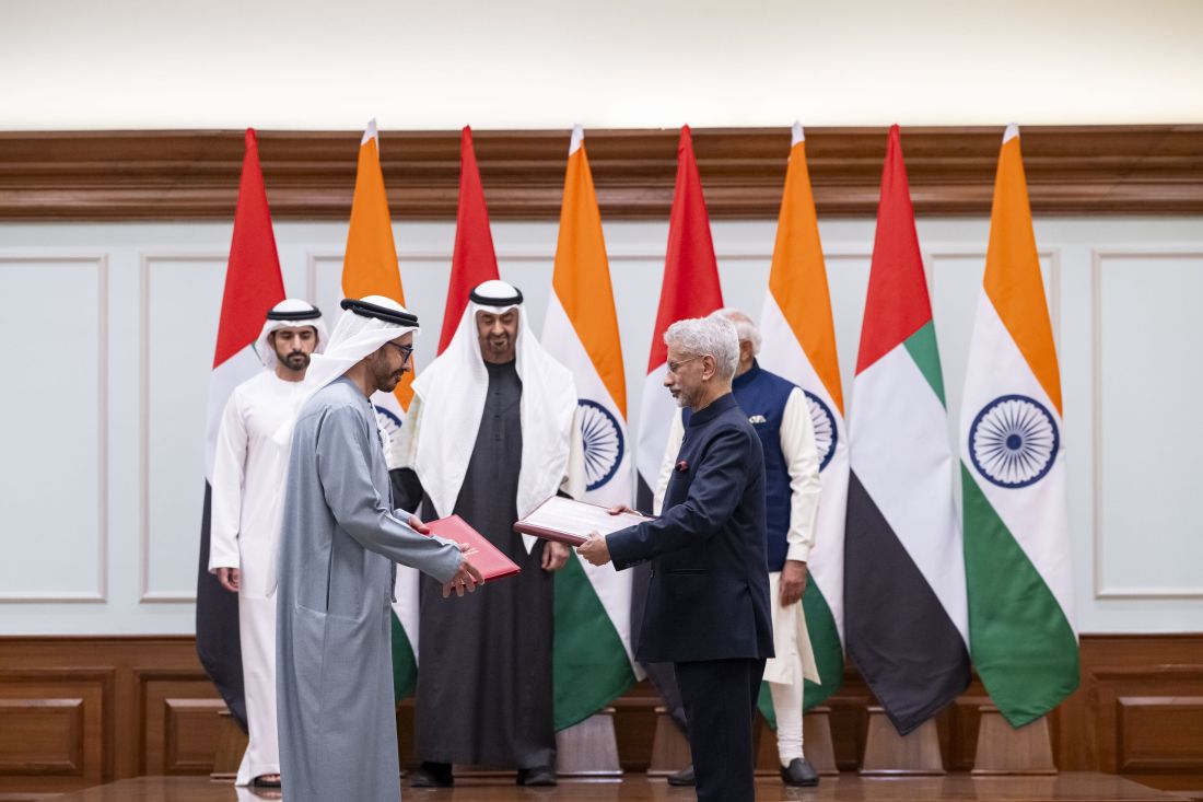 UAE and India expand UAE-India partnership