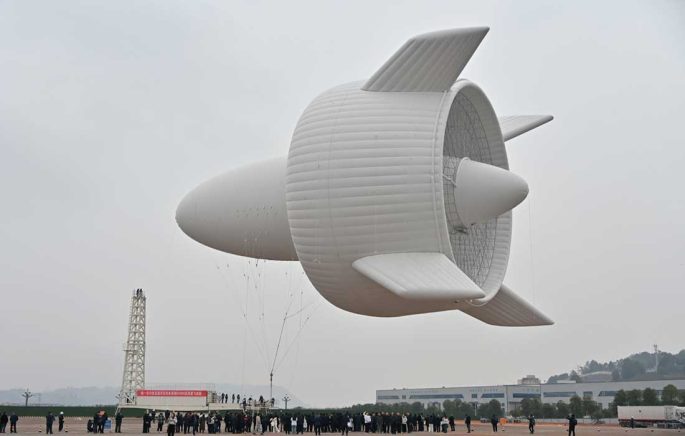 China tests airborne wind energy system