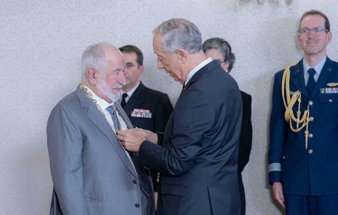 Sharjah Ruler cultural honour from Portugal