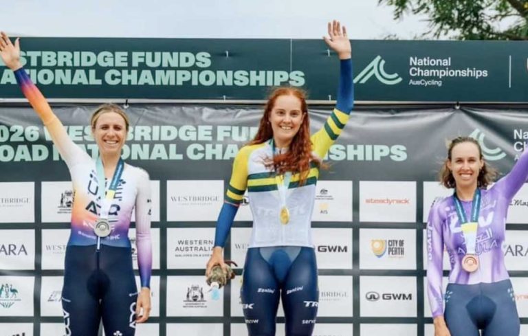 UAE Team Emirates Australia campaign starts with time trial victory