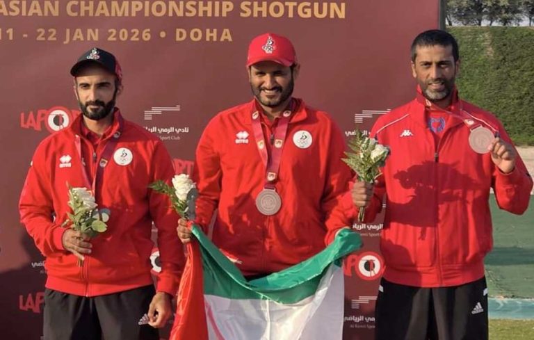 UAE trap shooting team wins Asian bronze