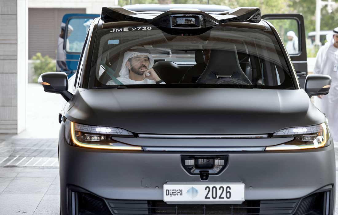 Dubai driverless taxi service launches with Hamdan ride