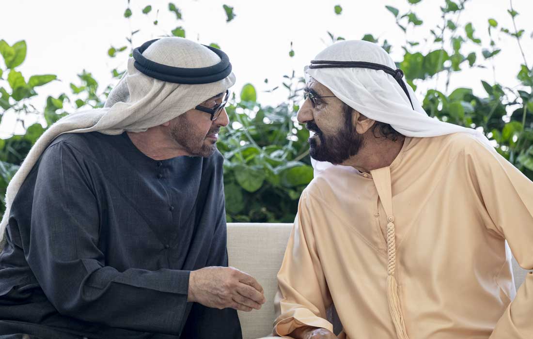 UAE President and Dubai Ruler meet