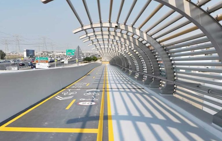 Dubai cycling tracks RTA network reaches 162 km with bridges coming in 2026